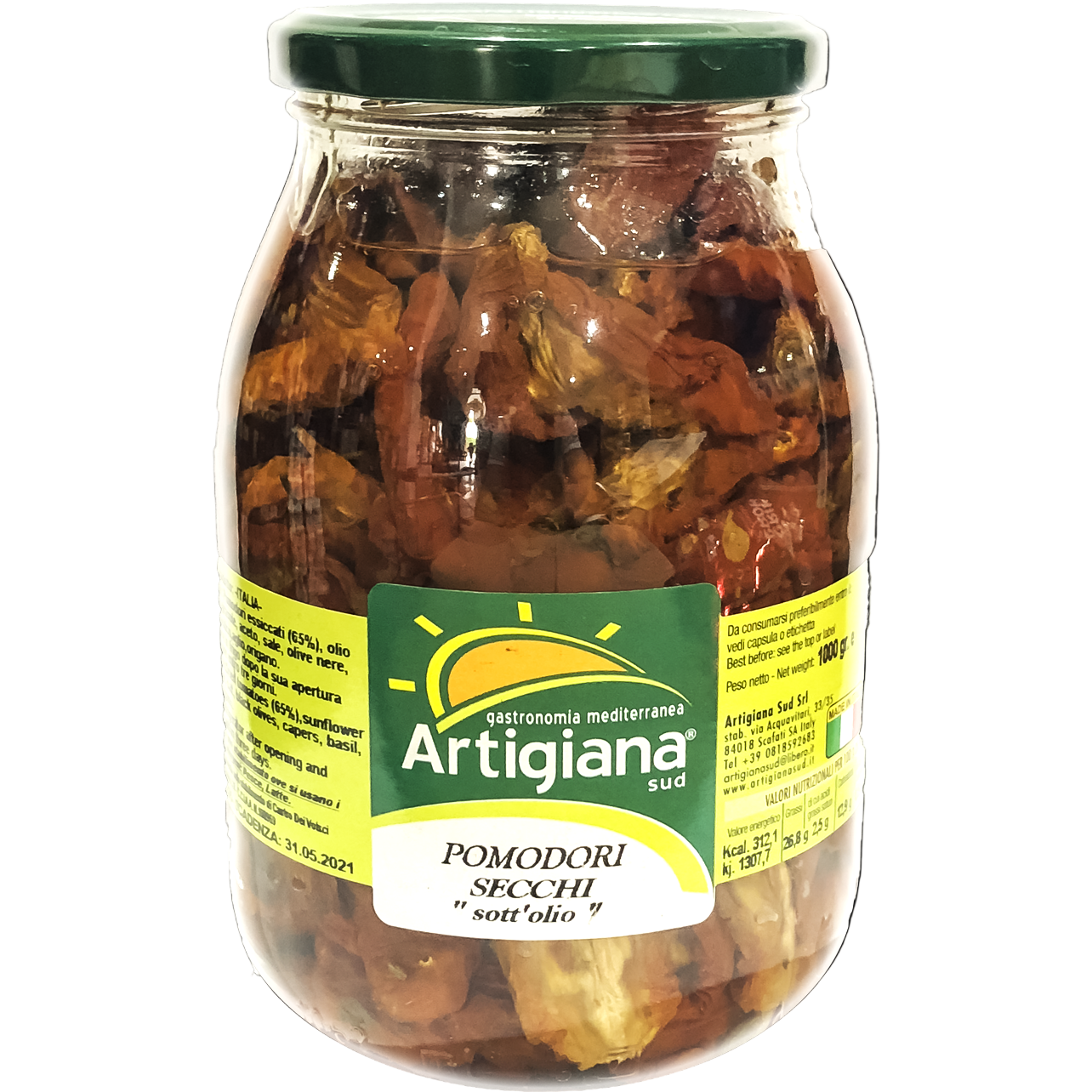 Rosii Deshidratate In Ulei Artigiana Sud 1Kg