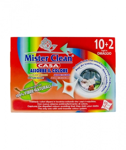 Servetele Captatoare de Culoare - Mister Clean