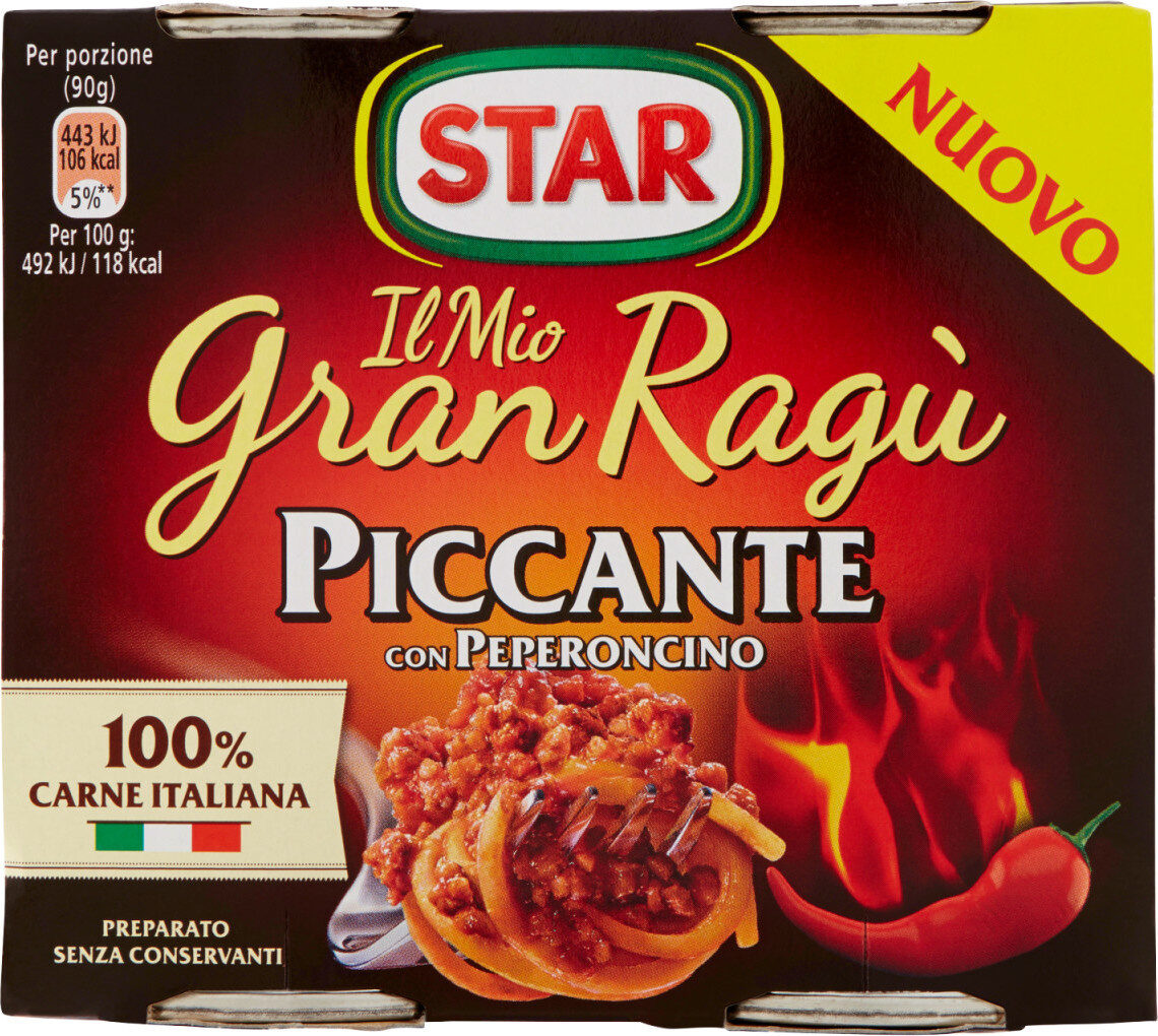 Sos Paste Star Gran Ragu Piccante