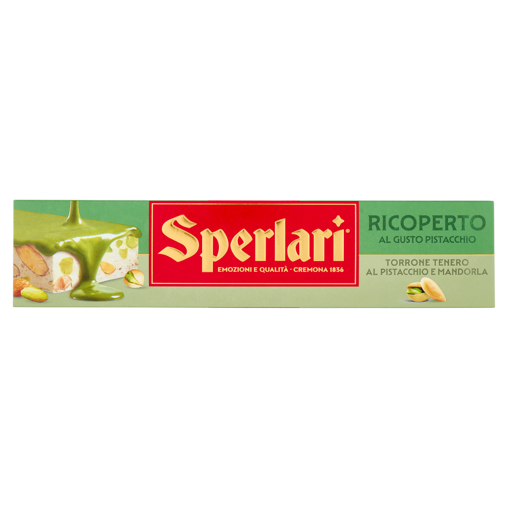 Sperlari Torrone Migdale Si Glazura De Fistic