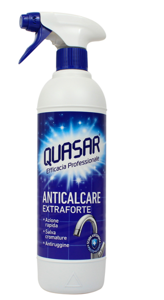 Detergent italian pentru baie Quasar 580 ml anticalcar