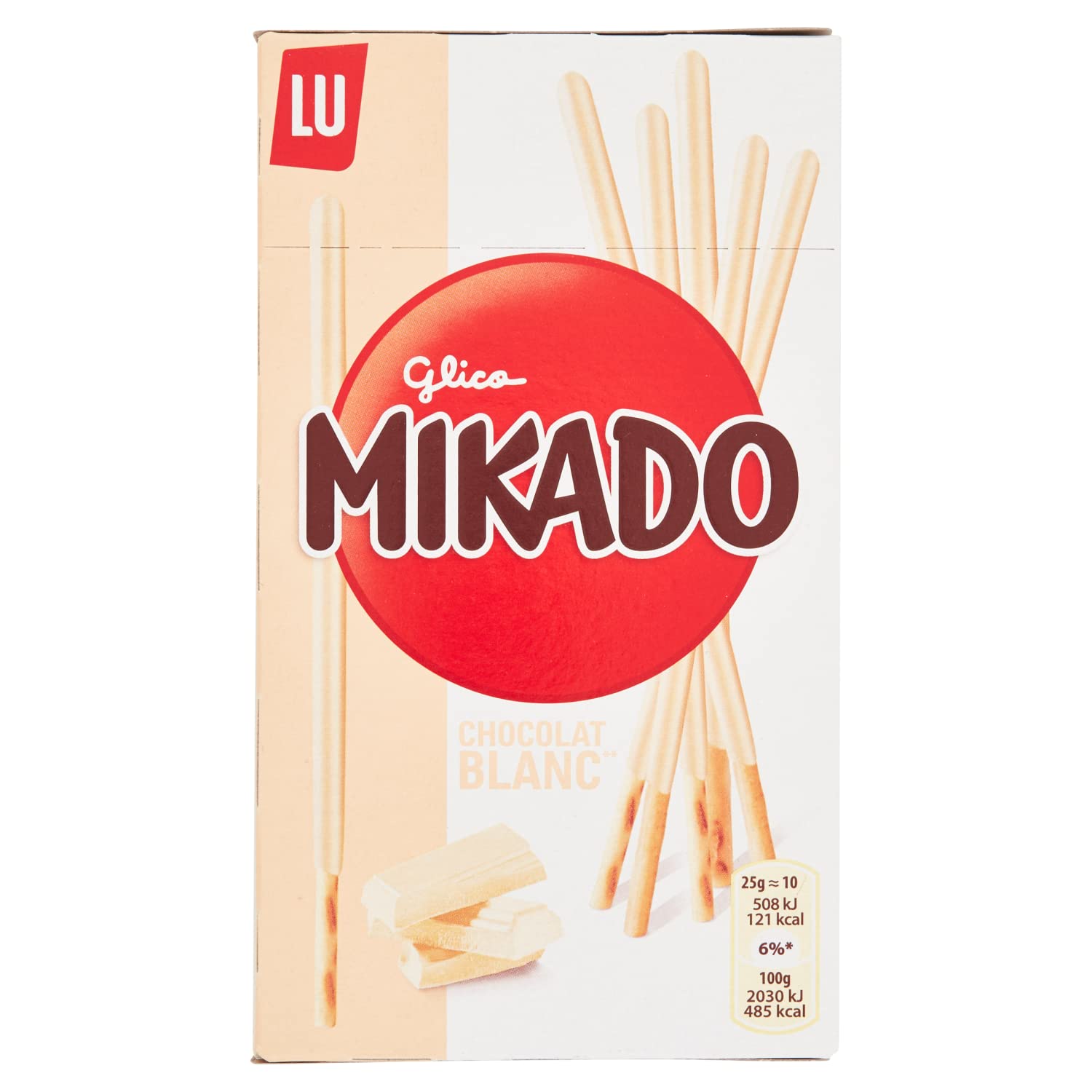 Sticksuri Cu Ciocolata Alba Mikado.