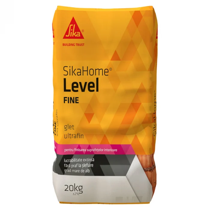 Gleturi Glet ultrafin de finisare interior SikaHome Level Fi...