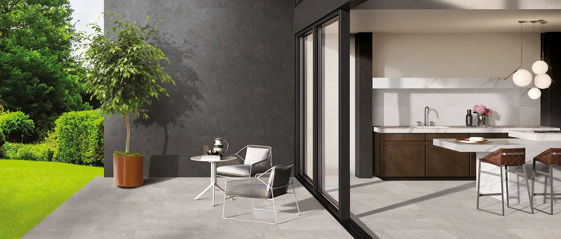 Gresie portelanata Gresie interior si exterior Cesarom Cemen...