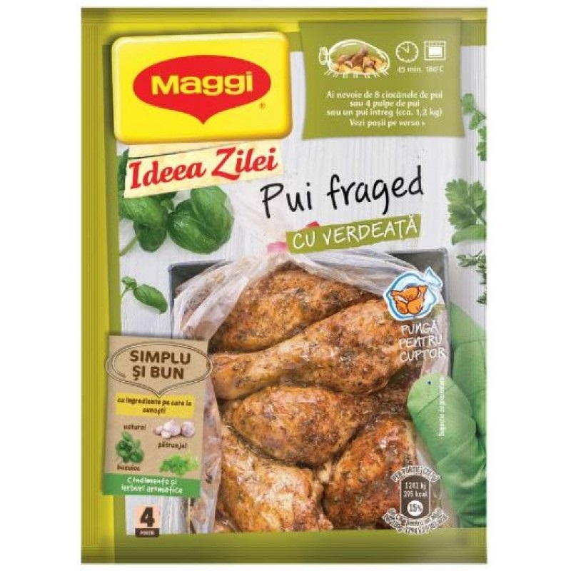 Baza mancaruri MAGGI SECRETUL GUSTULUI 2X400G GAINA 59486430...