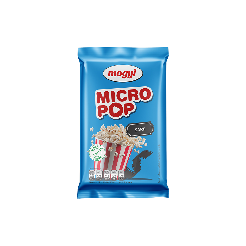Chips / Snaks / Pufuleti MICROPOP MOGYI 100G SARE 5997347540...