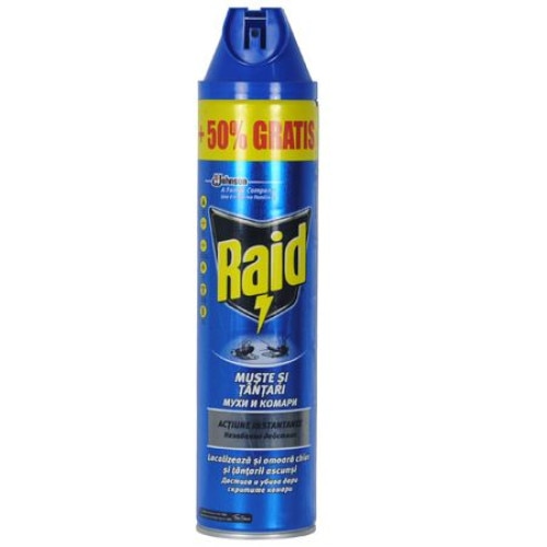 Insecticide RAID 600ML MUSTE SI TANTARI 5000204896411 RAID n...
