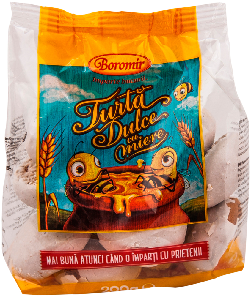 Halva / nuga / turta dulce TURTA DULCE BOROMIR 200G CU MIERE...