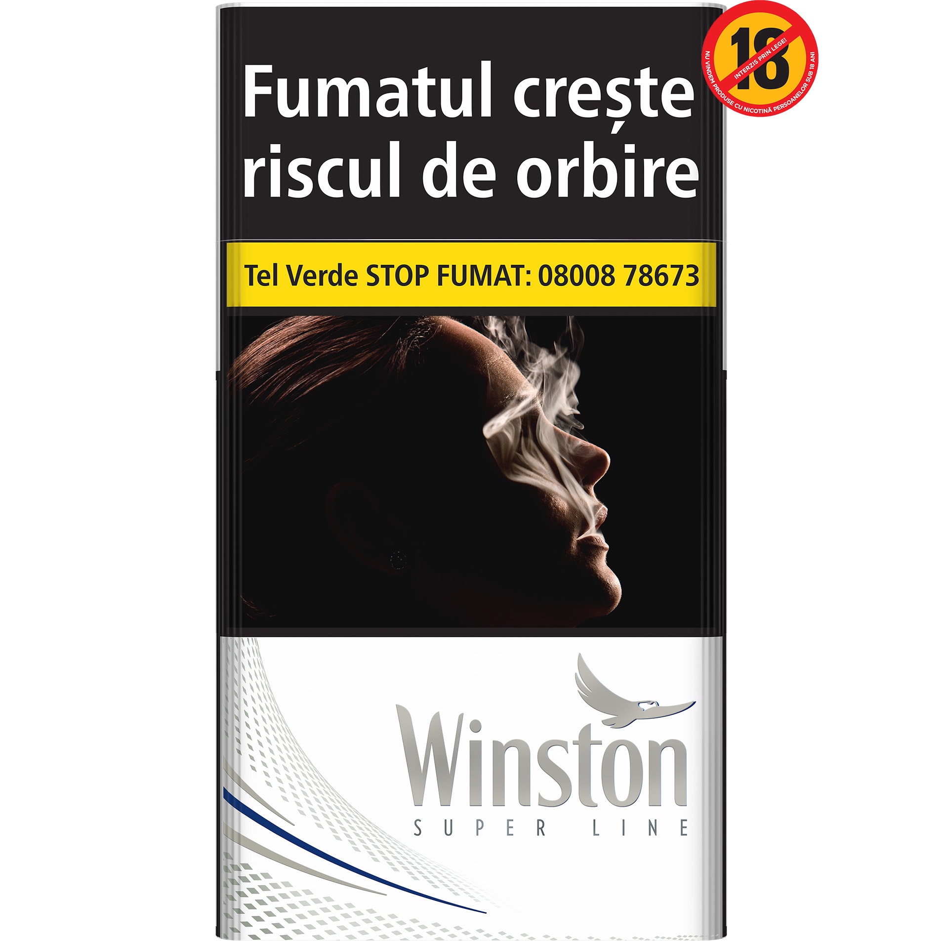 Tigarete WINSTON SUPER LINE SILVER 42138112 WINSTON nonstop-...