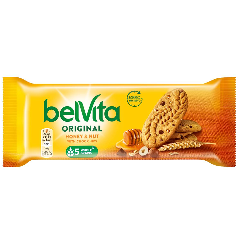 Biscuiti BELVITA START CEREALE MIERE&ALUNE 50G 88333 BELVITA Merkúr