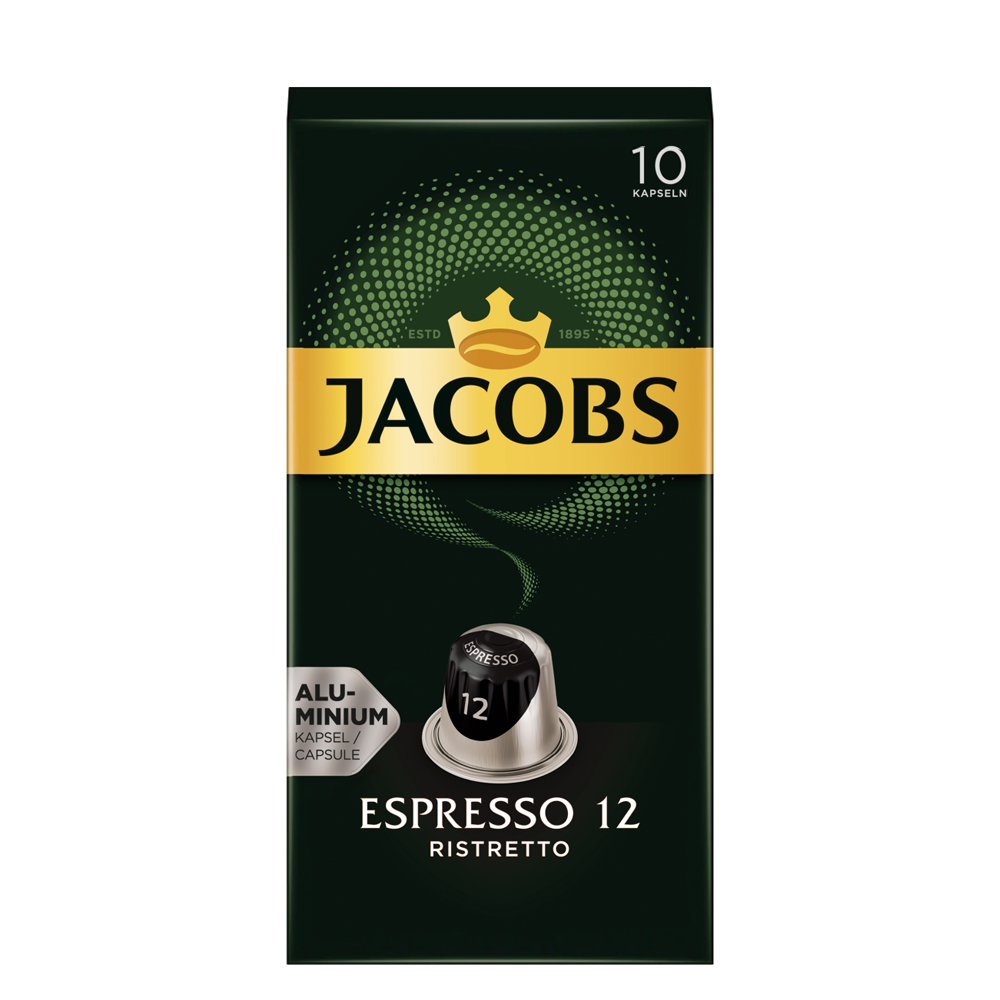 Capsule cafea CAPSULE JACOBS ESPRESSO 12 RISTRETTO 10 CAPSULE 52G ...