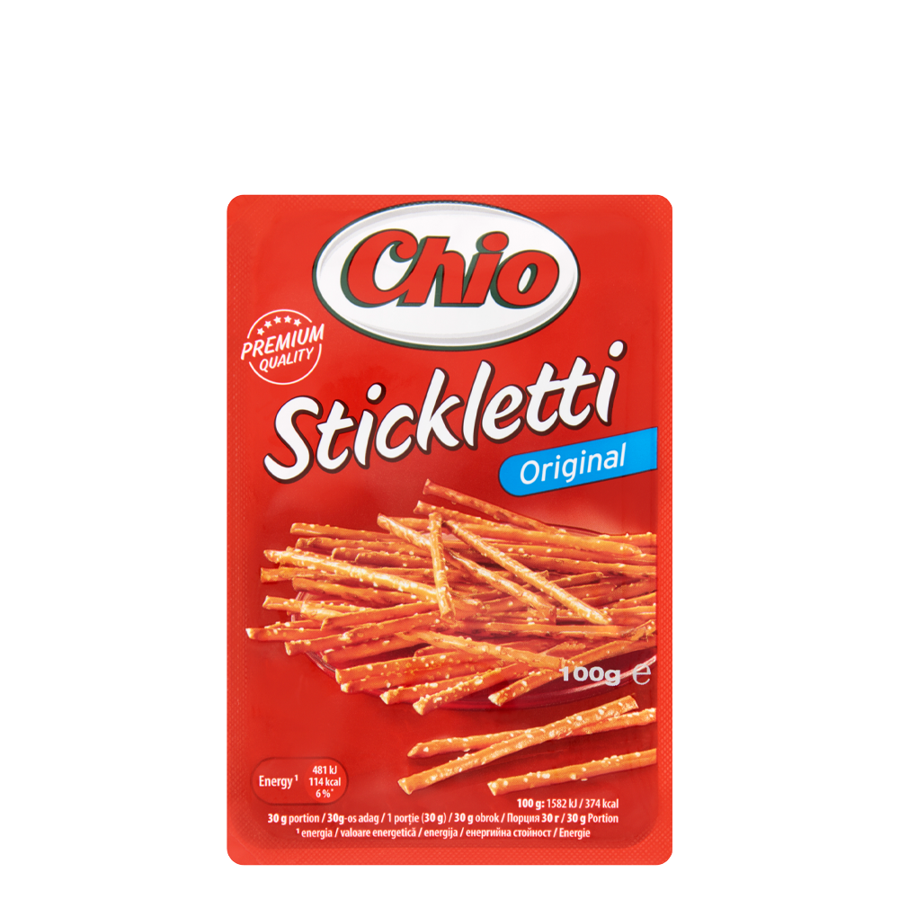 Sarate CHIO STICKLETTI ORIGINAL 100G 2695 CHIO Merkúr