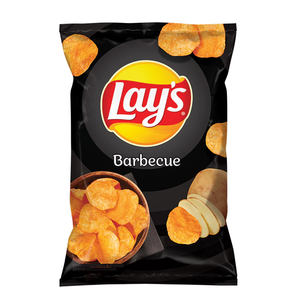 Chipsuri de cartofi CHIPS LAY S BARBEQUE 140G 130365 STAR FOODS/LAY S ...