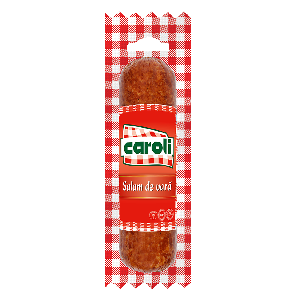 Mezeluri si specialitati SALAM DE VARA CAROLI 500G 99949 CAROLI Merkúr