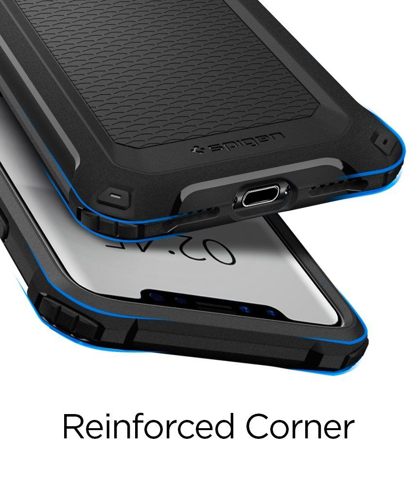 ?️ Husa Spigen Rugged Armor Extra iPhone X/10 -Military-Gr...