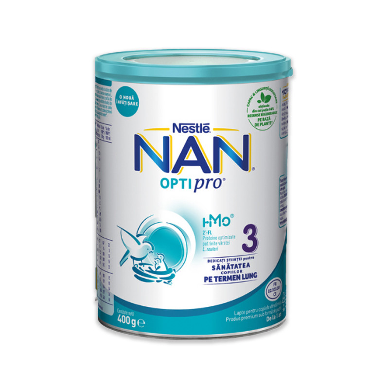 NESTLE Lapte NAN 3 Optipro x 400g