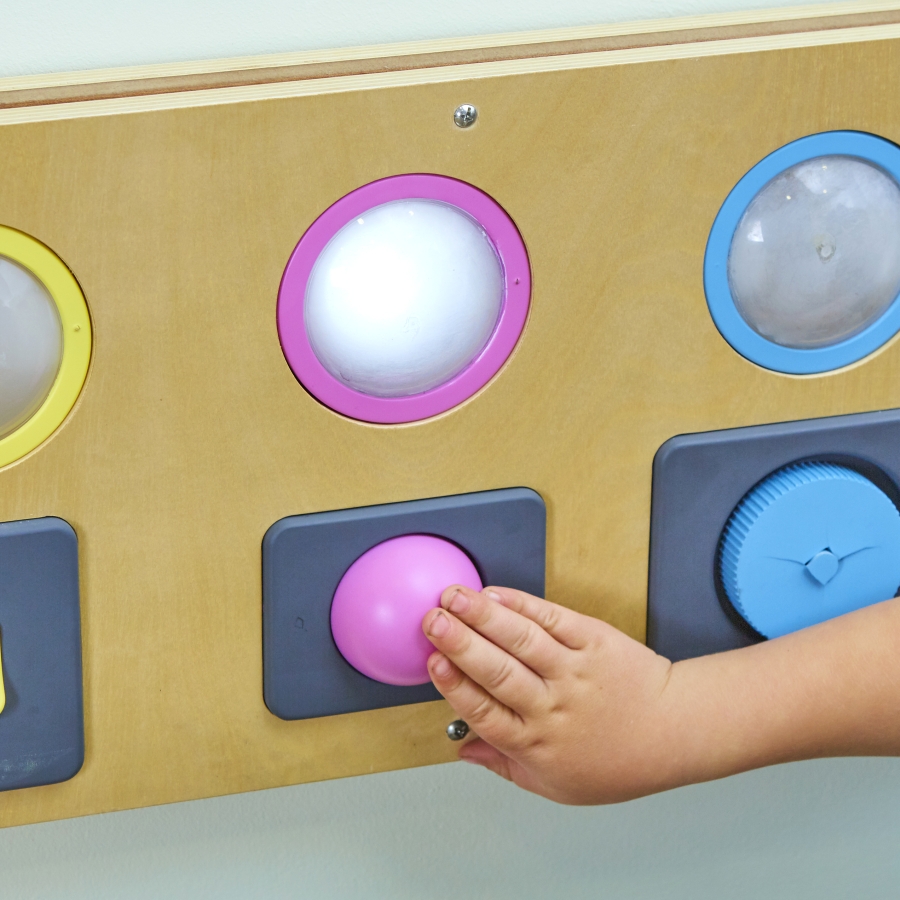 Stimulare vizuala Aplicatie - intrerupatoare 857001 Omfal Educational