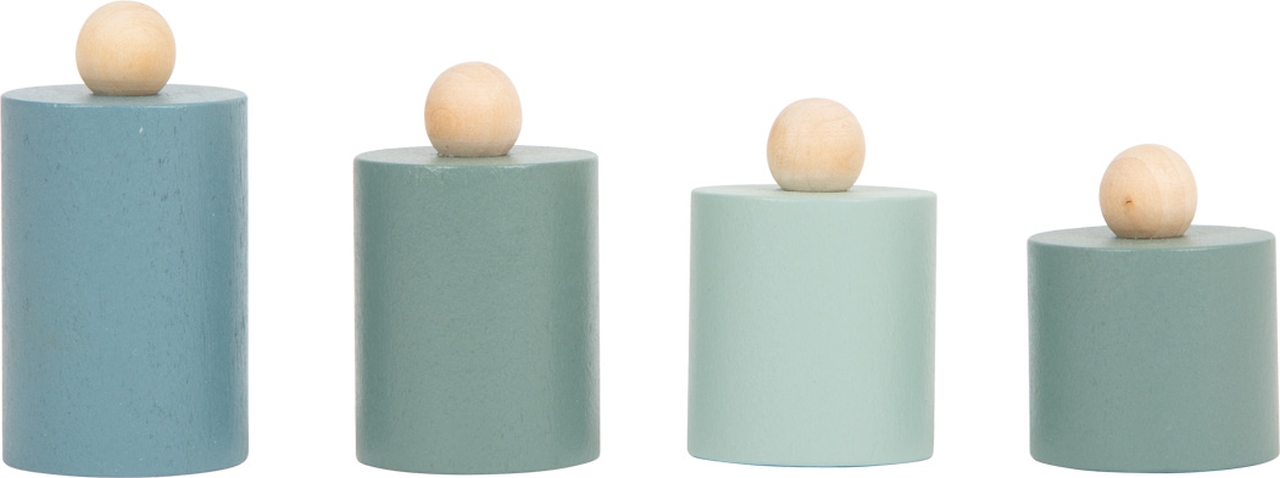 Masurare, observare Balanta din lemn cu talere 210147 Omfal Educational