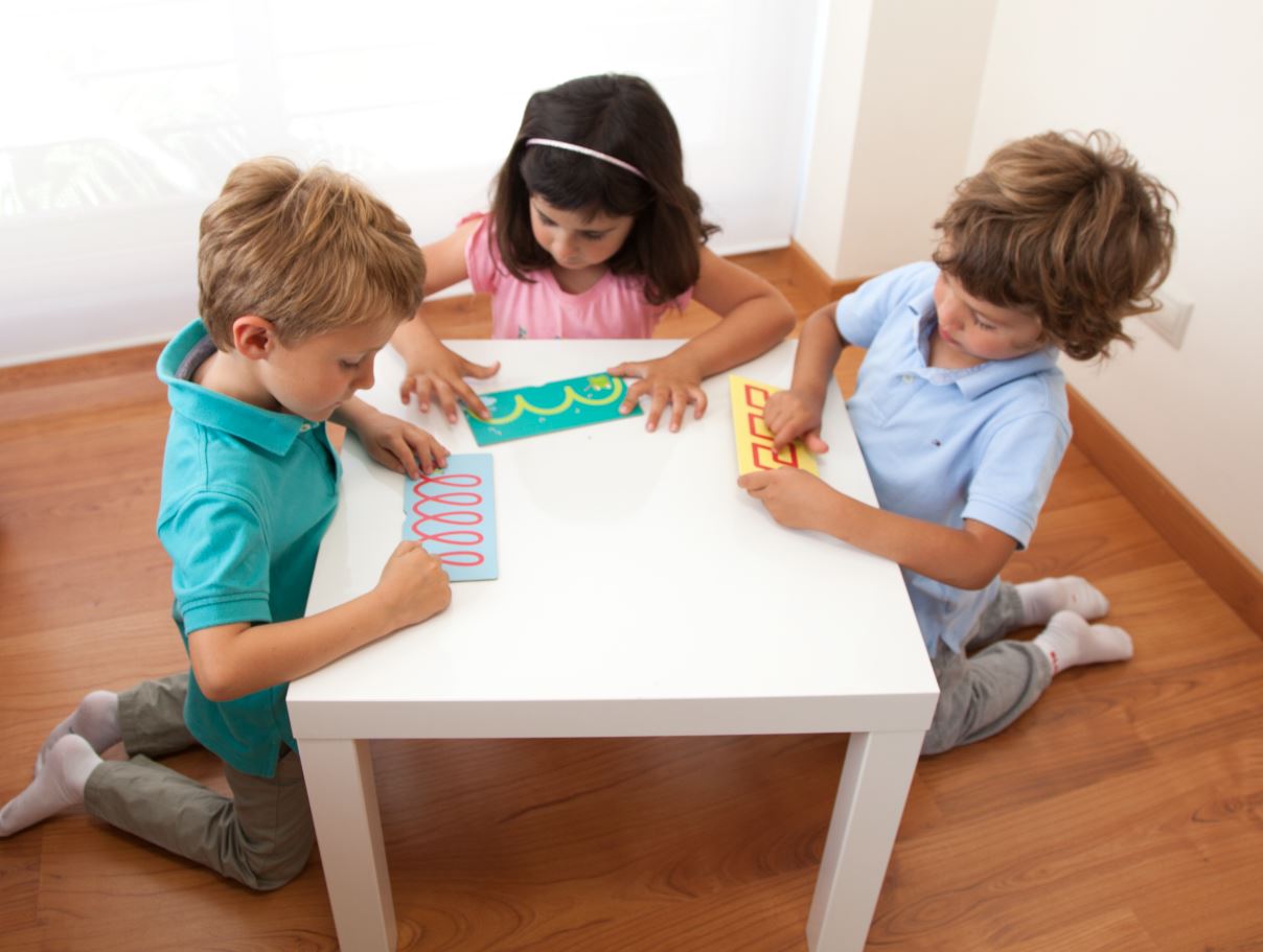 Citeste, Scrie Carduri tactile pre-scriere numere 150102 Omfal Educational