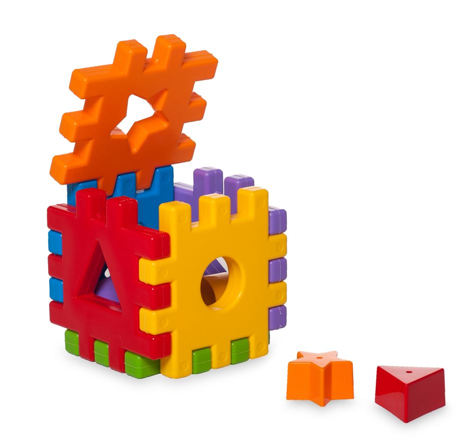 Stivuire, incastrare Cubul magic 380009 Omfal Educational