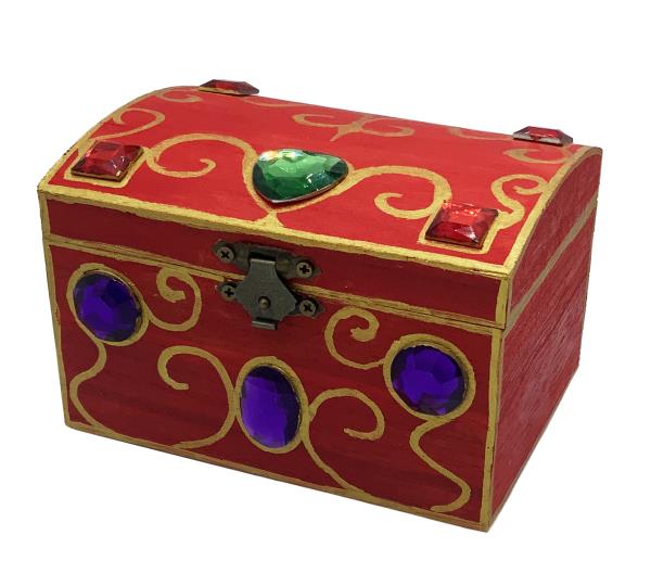 Suporturi pentru decorat Cufar decorativ din lemn, ideal pentru ...