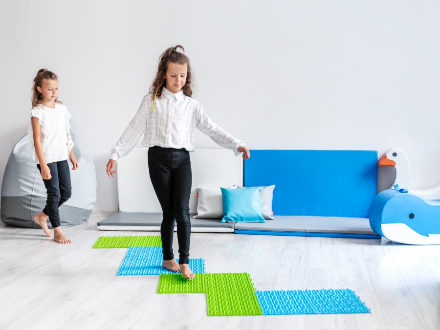 Stimulare tactila Dale senzoriale bicolore 241522 Omfal Educational