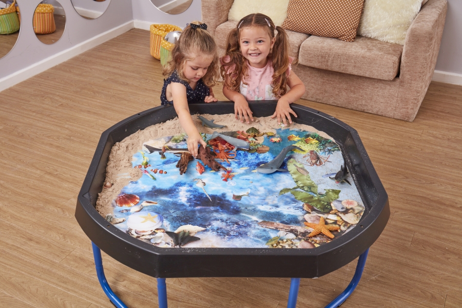 Tava si accesorii pentru activitati Fundal Ocean 857011 Omfal Educational