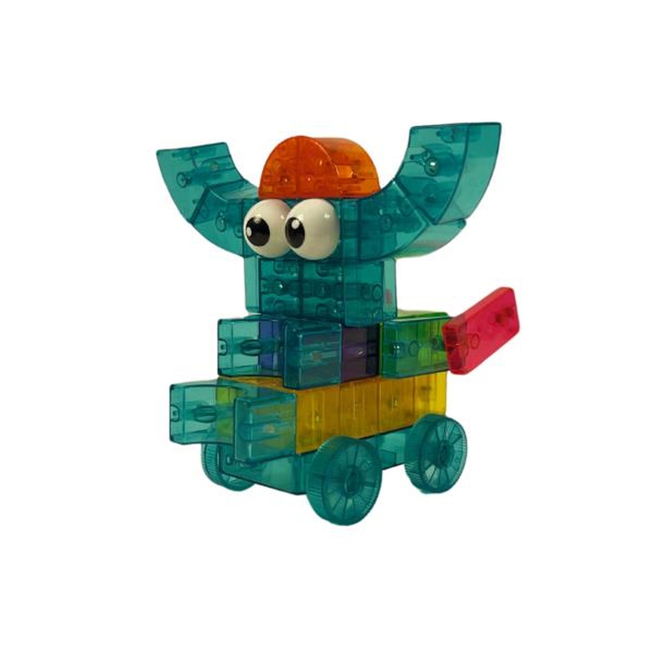 Asamblare Joc constructie cuburi magnetice Magbuild - 100 buc 122596 ...