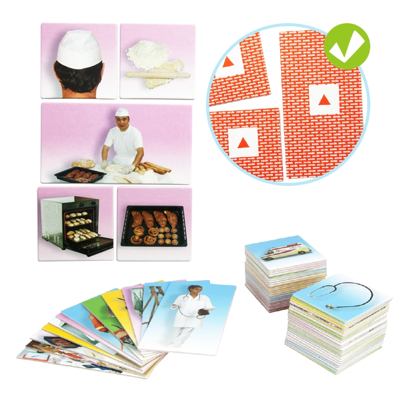 Jocuri de asociere Meseriile 150015 Omfal Educational