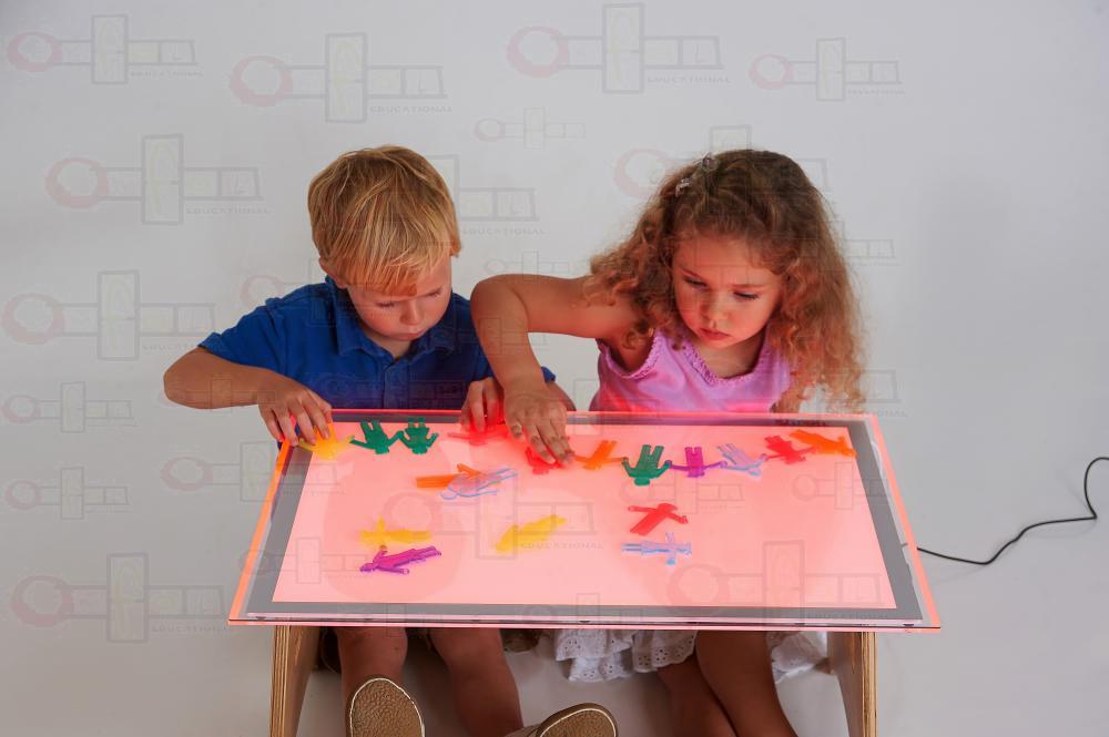 Stimulare vizuala Panou luminos cu culori 850002 Omfal Educational