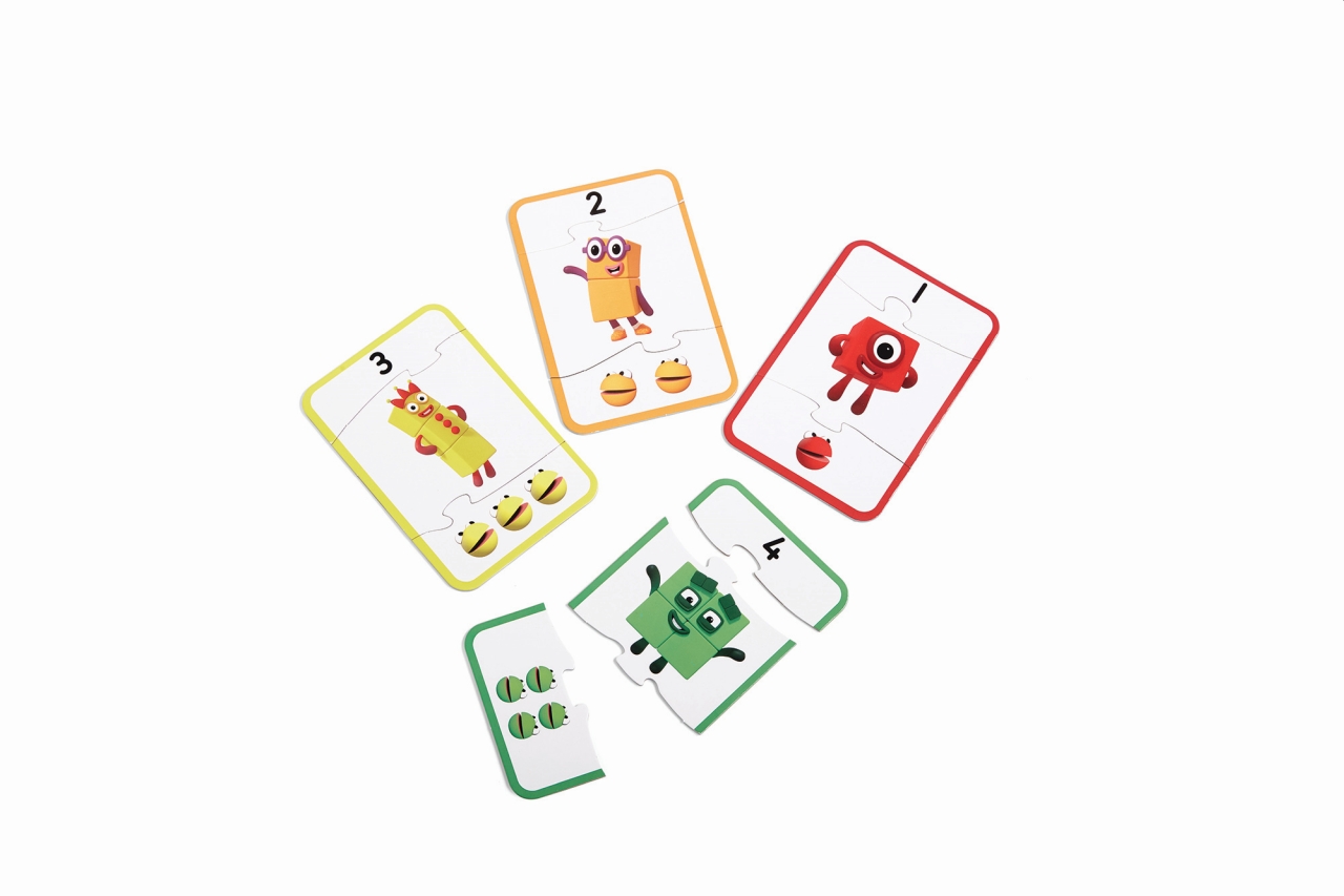 Puzzle cifre si alfabet Puzzle numarare 580130 Omfal Educational