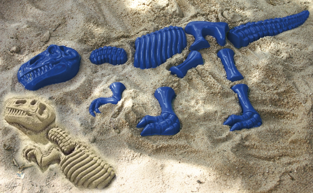 Apa si nisip Set forme tyranosaurus 890051 Omfal Educational