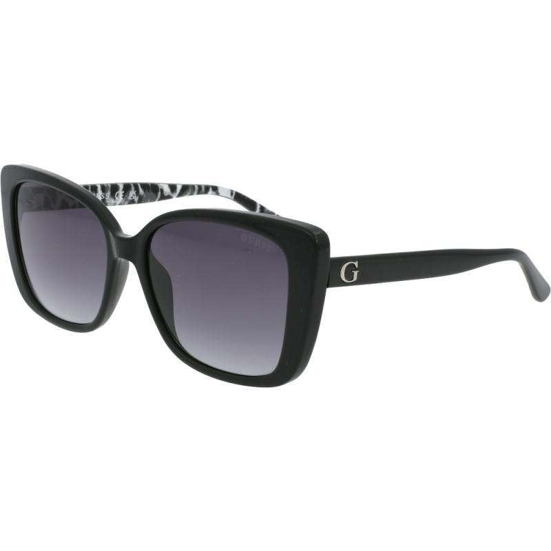 Ochelari de soare rectangulari pentru femei Guess GU7829 01B