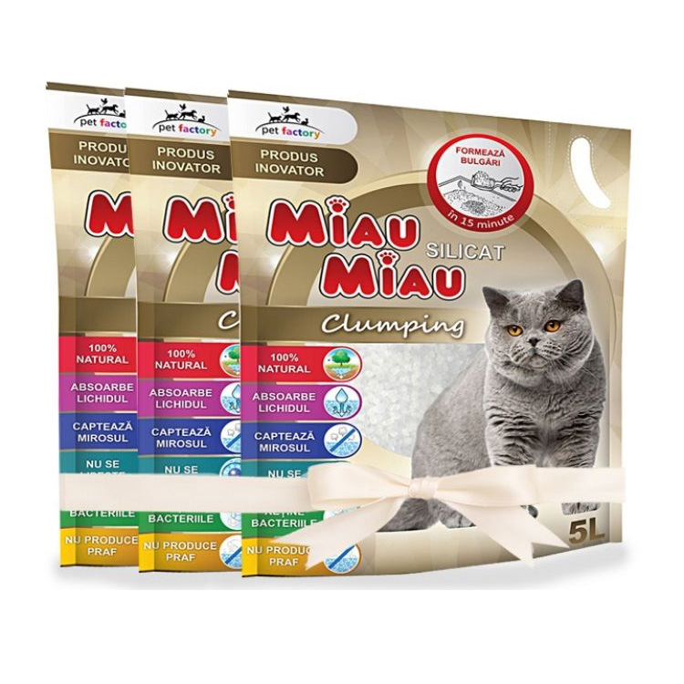 Asternut igienic Pachet Economic Nisip Pisici MIAU MIAU Fres... Asternut igienic Pachet Economic Nisip Pisici MIAU MIAU Fres...