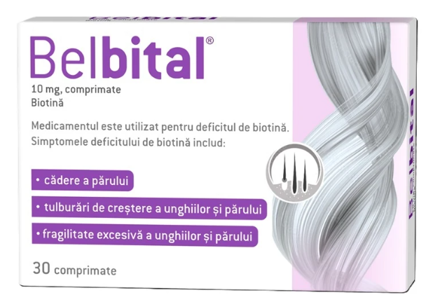 Belbital 10 mg 30 comprimate - la pret mic | Pfarma.ro