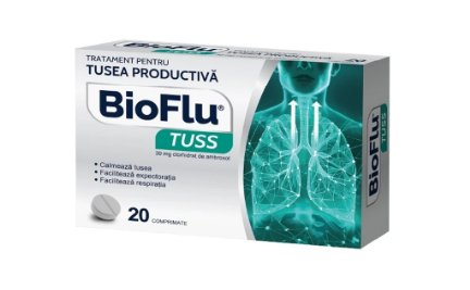Bioflu Tuss 30 mg 20 comprimate - la pret mic | Pfarma.ro