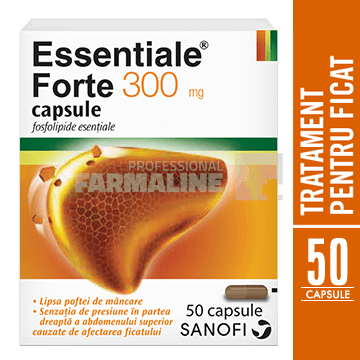 Essentiale Forte & Max (300mg / 600mg) - Suplimente ficat | Pfarma.ro