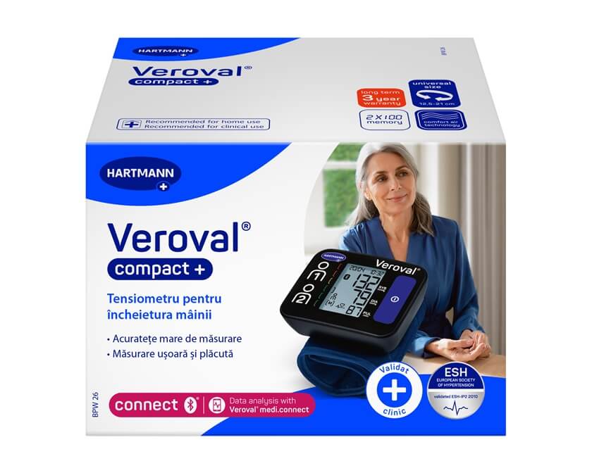 Hartmann Veroval Compact+ Connect Tensiometru pentru incheietura - la ...