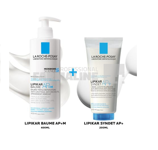 La Roche Posay Pk Lipikar Baume Light AP+M balsam cu tripla actiune 400 ...