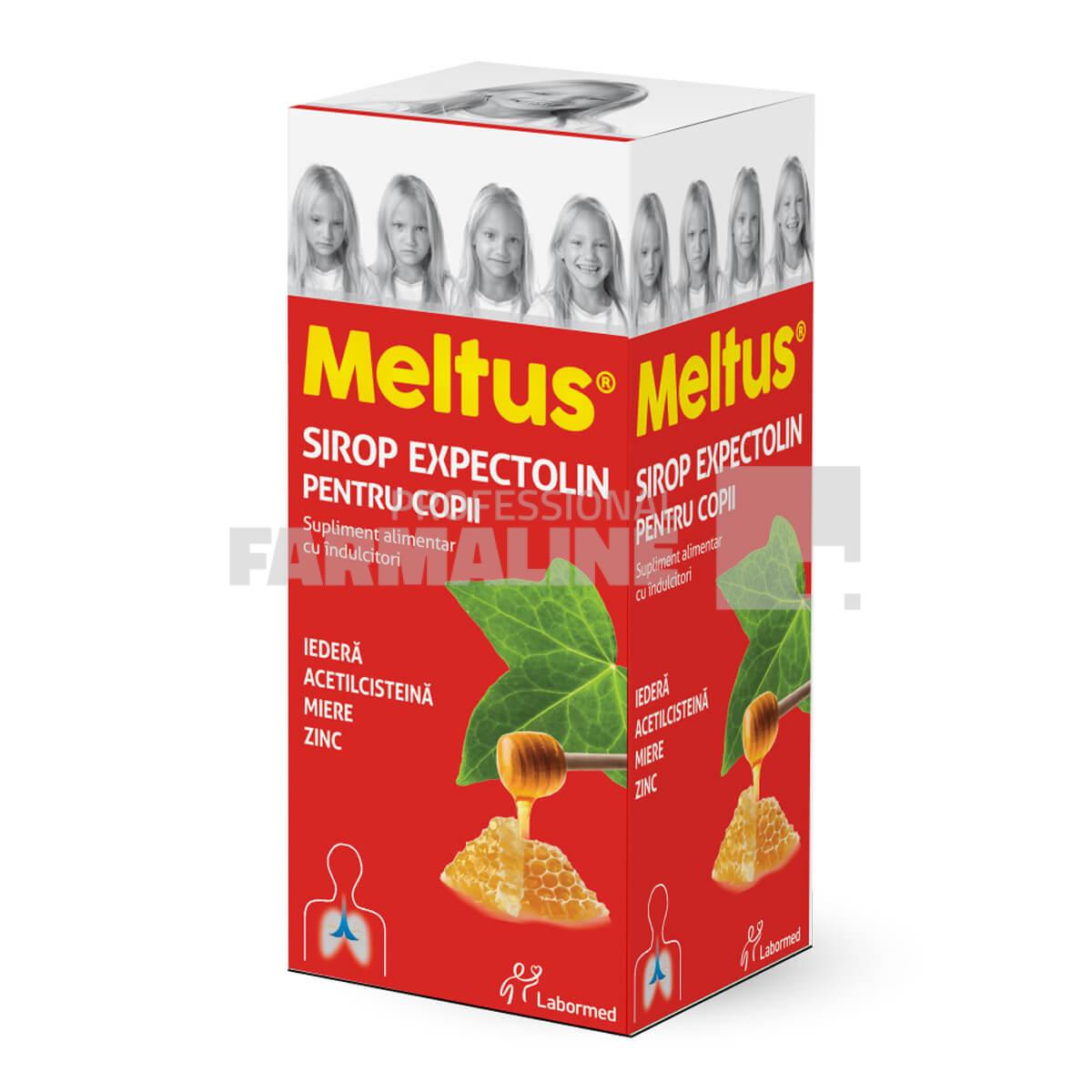 Meltus Expectolin sirop pentru copii 100 ml - la pret mic | Pfarma.ro