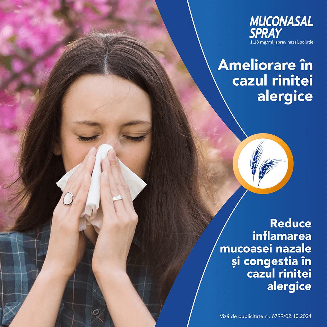 Muconasal Spray nazal 1,18 mg/ml 10 ml - la pret mic | Pfarma.ro