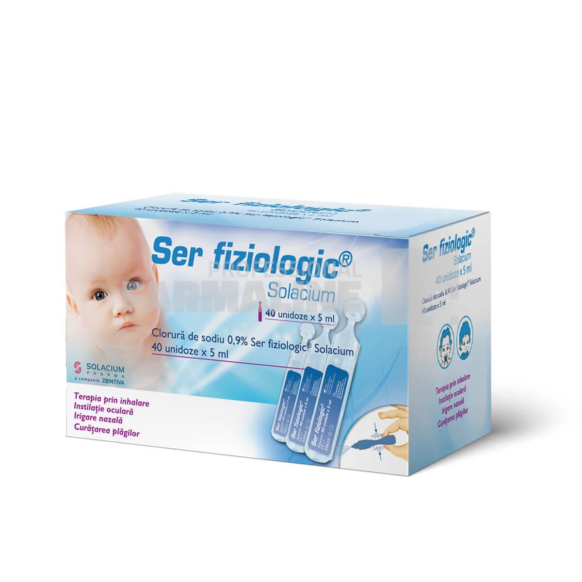 Ser fiziologic 40 unidoze x 5 ml, Labormed - la pret mic | Pfarma.ro