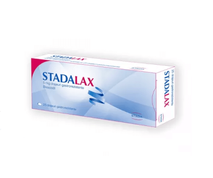 Stadalax 5 mg 25 drajeuri gastrorezistente - la pret mic | Pfarma.ro