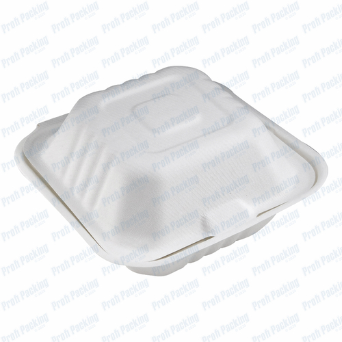 Caserole biodegradabile Caserola bio 13x13x7cm 125buc/set B0...