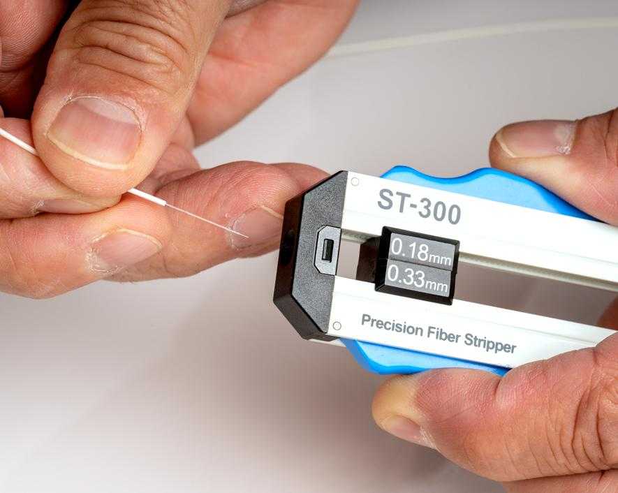 Precision Fiber Optic Stripper (180 - 330 Micron)