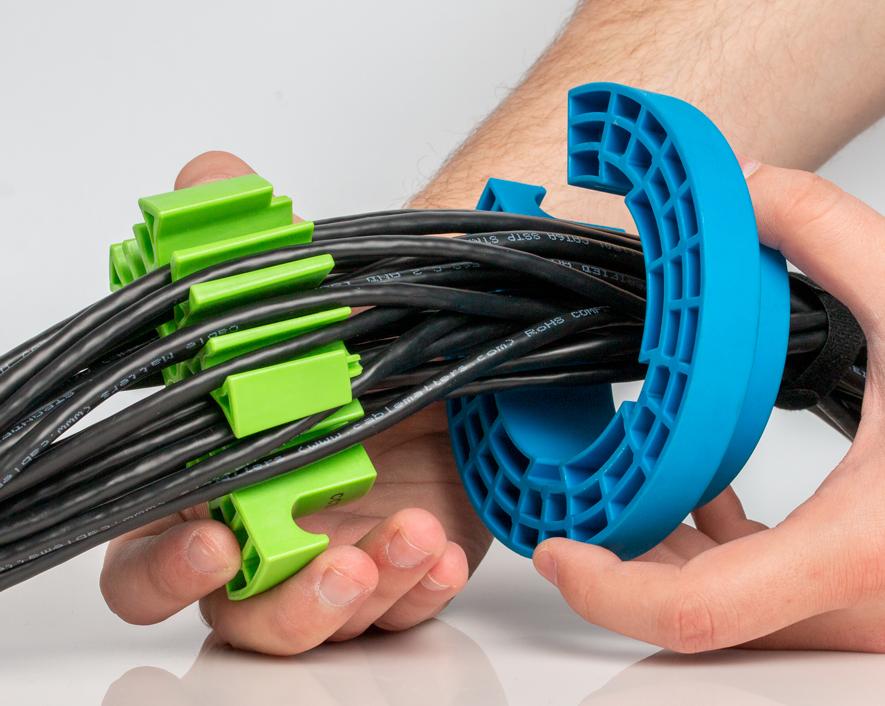 CABLE COMB Organizator cabluri CAT6A/CAT7