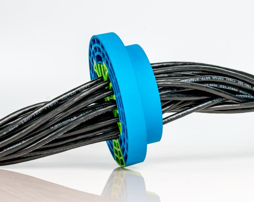 CABLE COMB Organizator cabluri CAT6A/CAT7