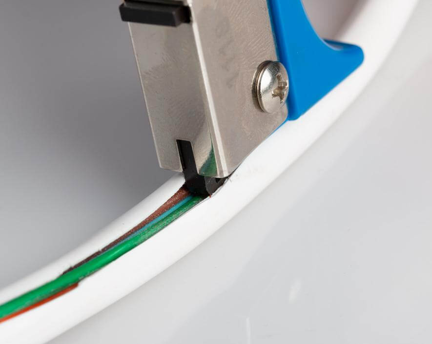 Fiber Jacket Slit And Ring Tool