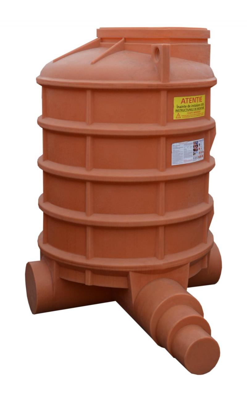 FILTRU PVC PUT FANTE D200X9,6 R10 L5M - Romstal