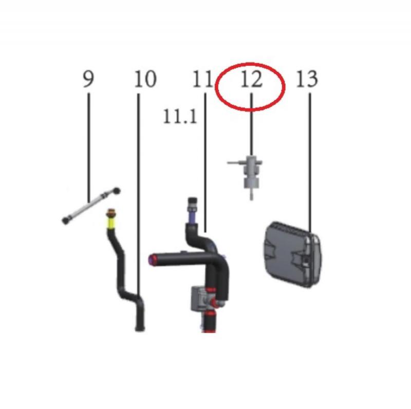 FLUXOSTAT PT. POMPA CALDURA UI SRK-80/CD30GN1-B - Romstal